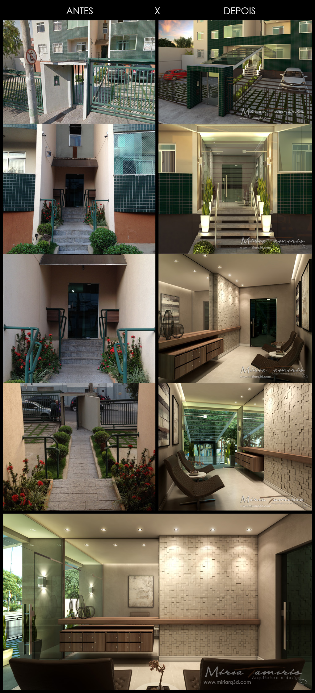 Projeto: Hall de entrada e Acesso de Edifício Residencial – MCampos ...