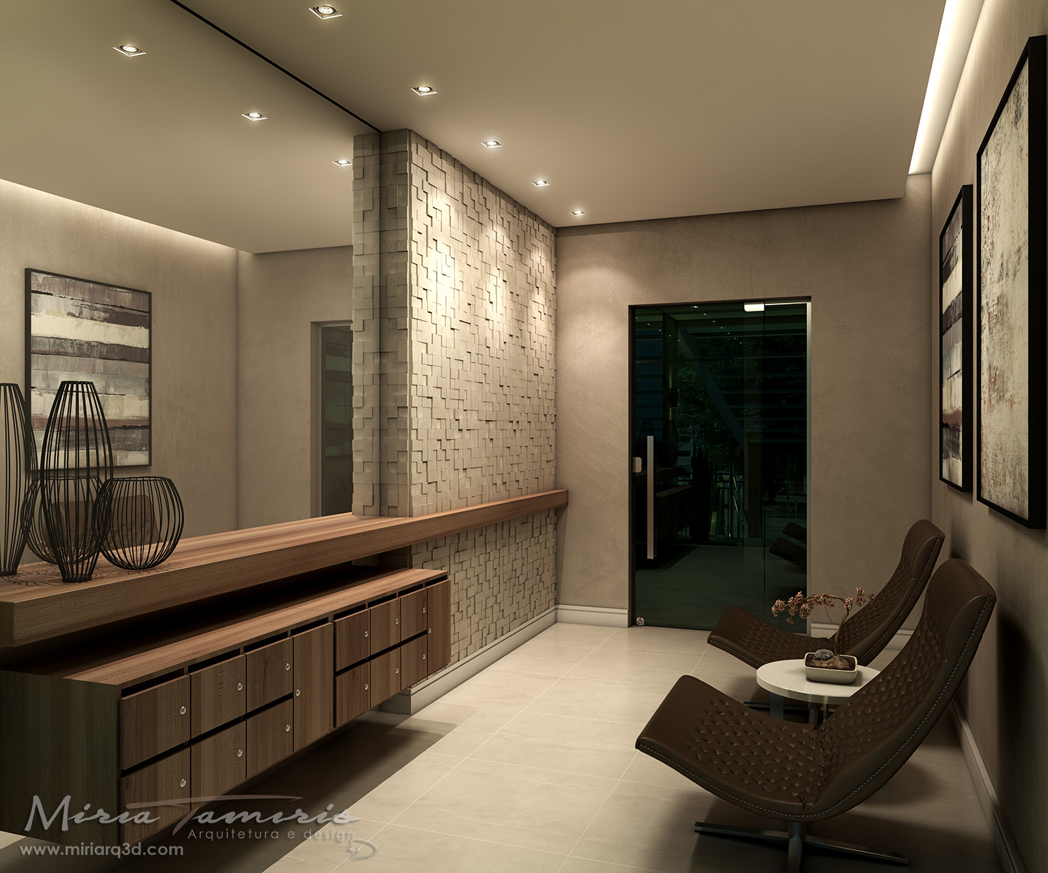 Projeto: Hall de entrada e Acesso de Edifício Residencial – MCampos ...